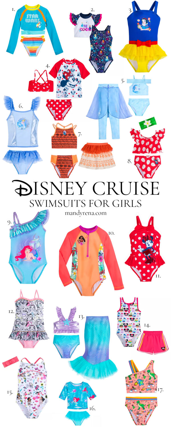 Disney Trip Swimsuits for Girls - MANDY RENA